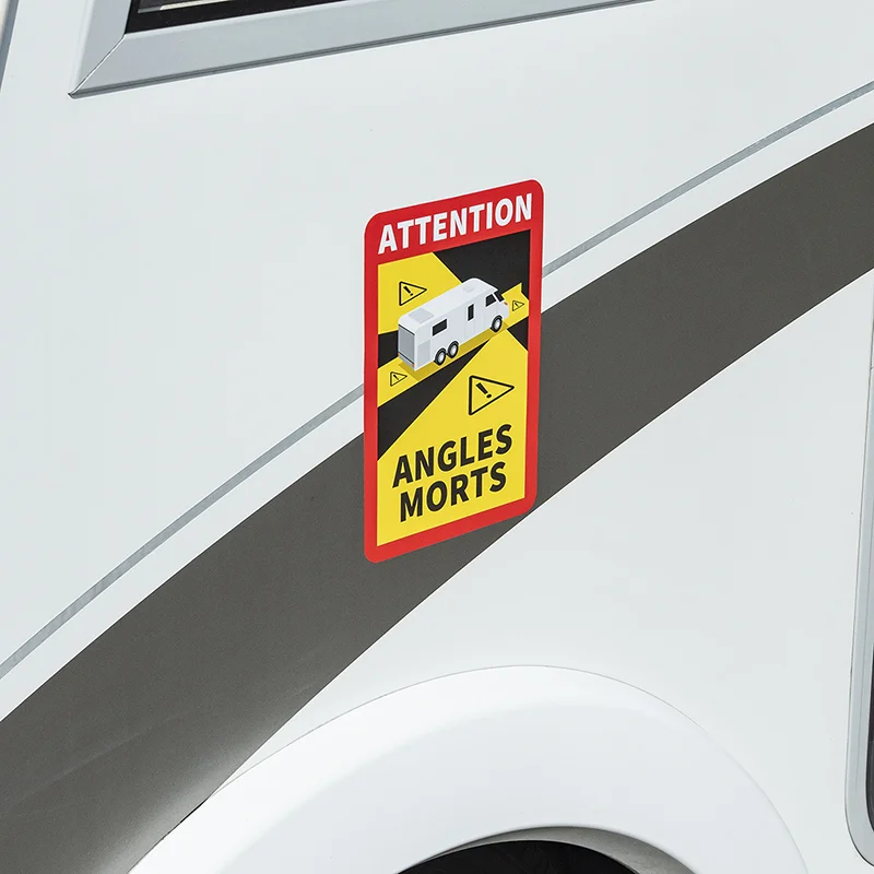 Sticker "Attention Angles Morts!" camper - PAT Europe