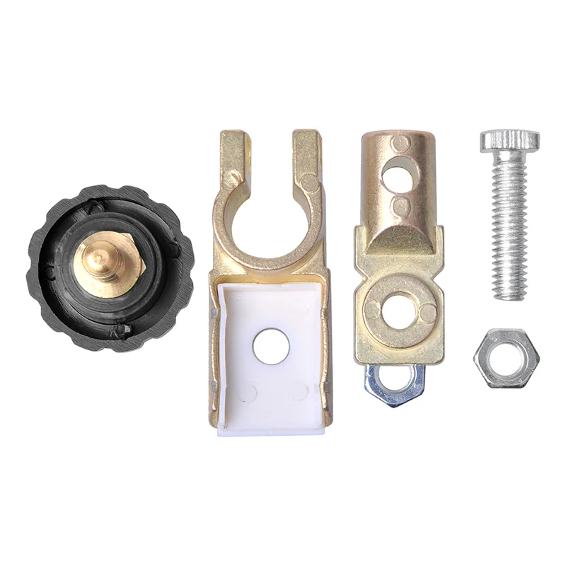 Battery terminal clamp (-) 17.5mm with disconnect switch - PAT Europe