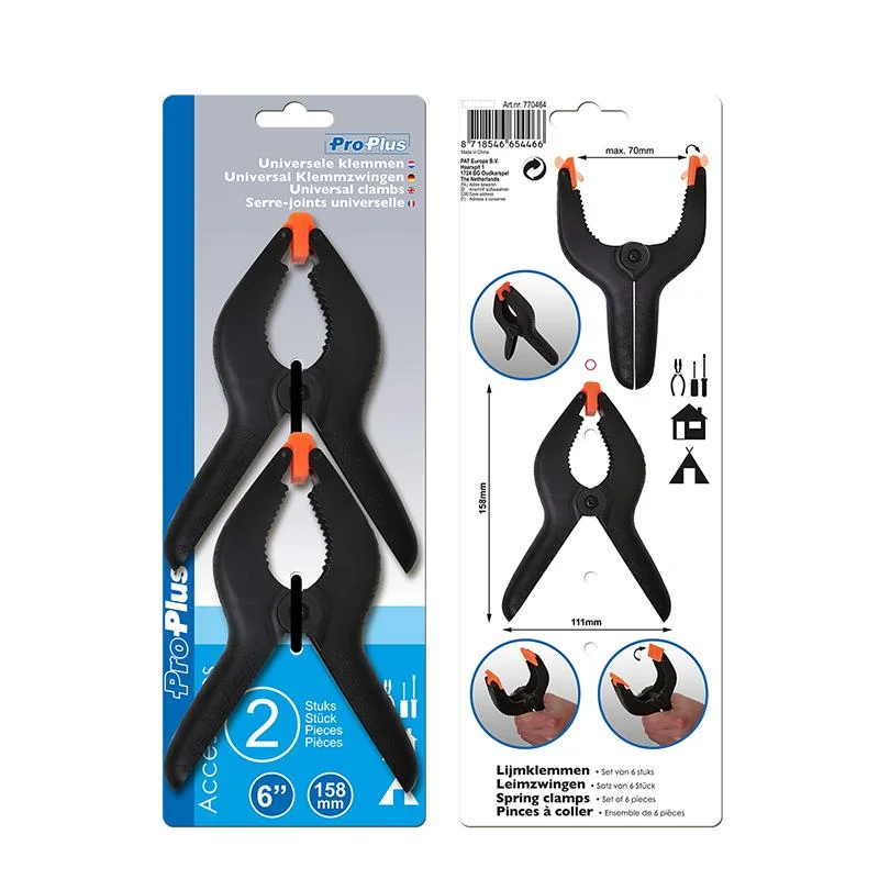 Universal clamps - set of 2 pieces - PAT Europe